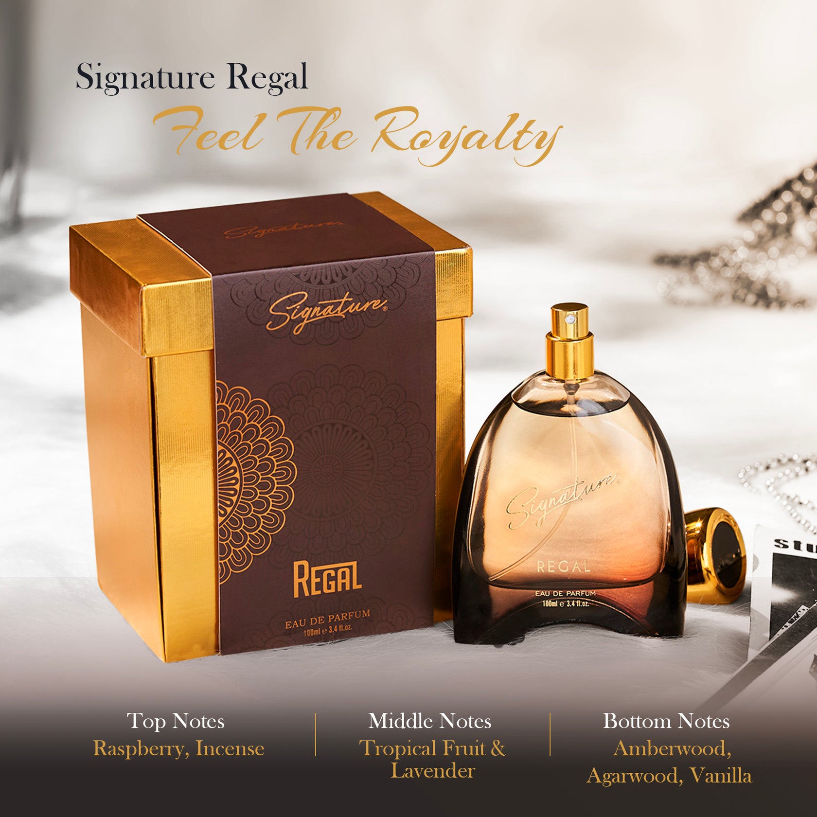 Signature Royal perfume- REGAL for Unisex - Ban Labs Pvt Ltd
