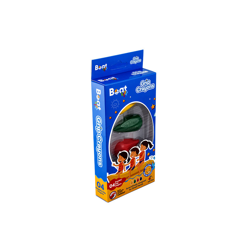 Magic Erasable Pebble Crayons Assorted Set (4 Pcs) - Ban Labs Pvt Ltd